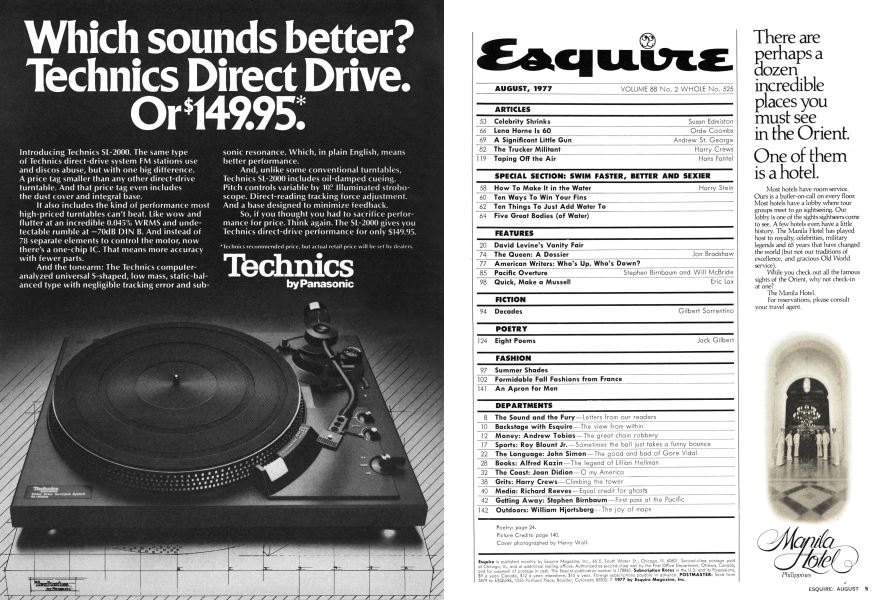 Esquire | Esquire | AUGUST 1977