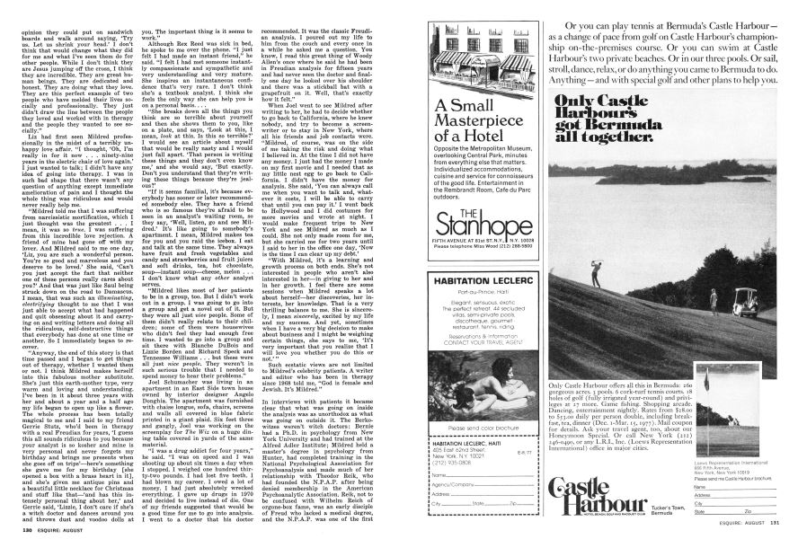 THE Stanhope | Esquire | AUGUST 1977