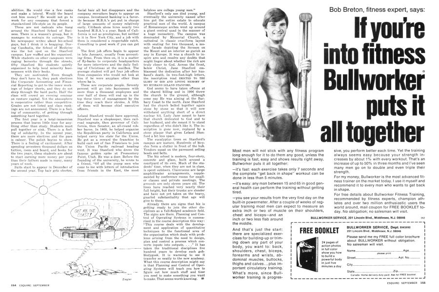 Bullworker Service | Esquire | SEPTEMBER 1977