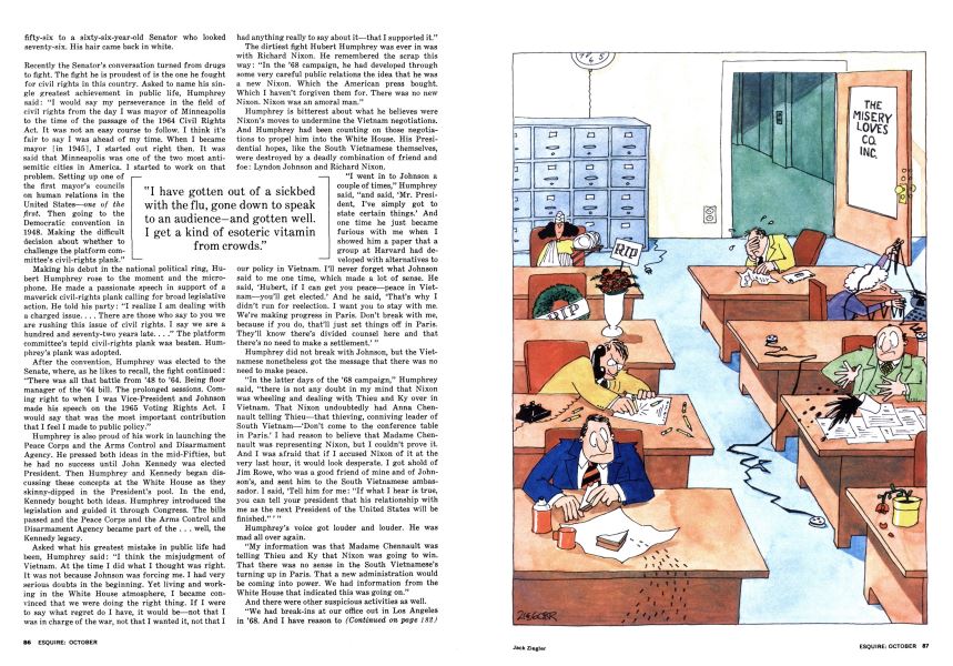 cartoon | Esquire | OCTOBER 1977