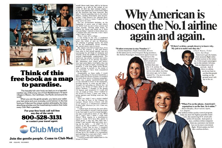 Club Med | Esquire | DECEMBER 1977