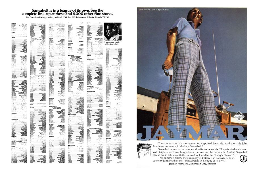 Jaymar Sensabelt | Esquire | April 11, 1978