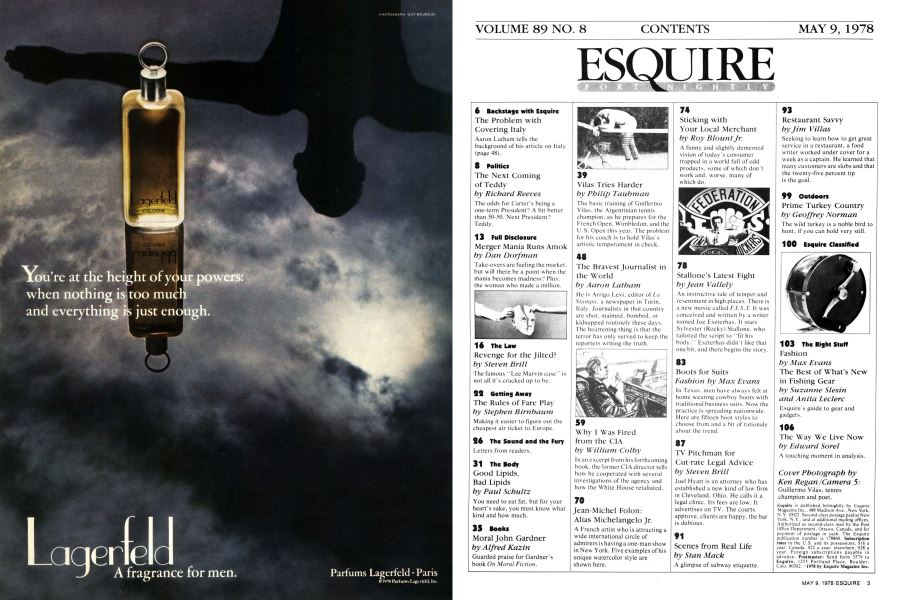 Esquire Fort Nightly | Esquire | May 9, 1978