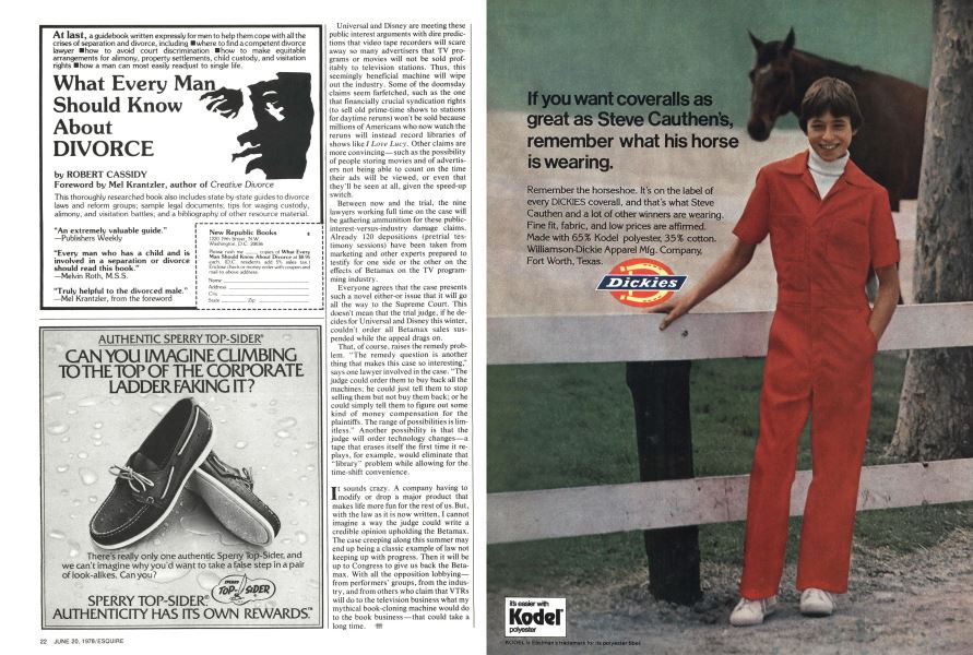 Sperry Top-sider | Esquire | June 20, 1978