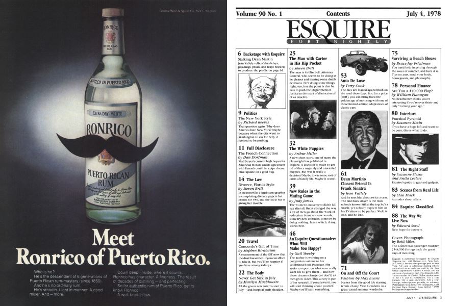 General Wine & Spirits Co.: Ronrico | Esquire | July 4, 1978