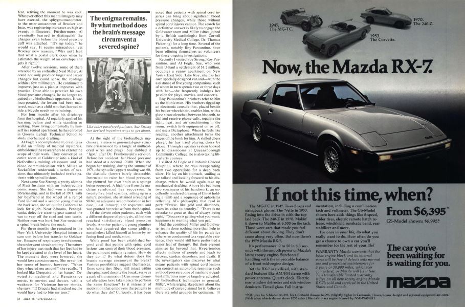 Mazda: Rx-7 | Esquire | July,18 1978