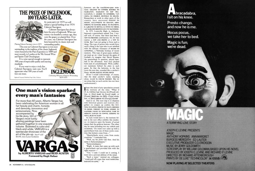 Harmony Books: Vargas | Esquire | November 21, 1978