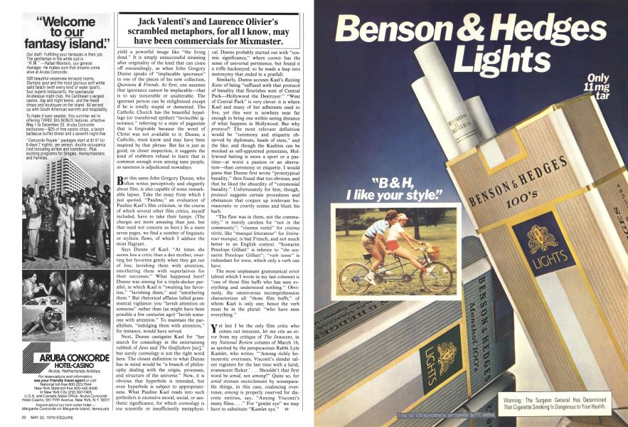 Aruba Concorde | Esquire | May 22, 1979