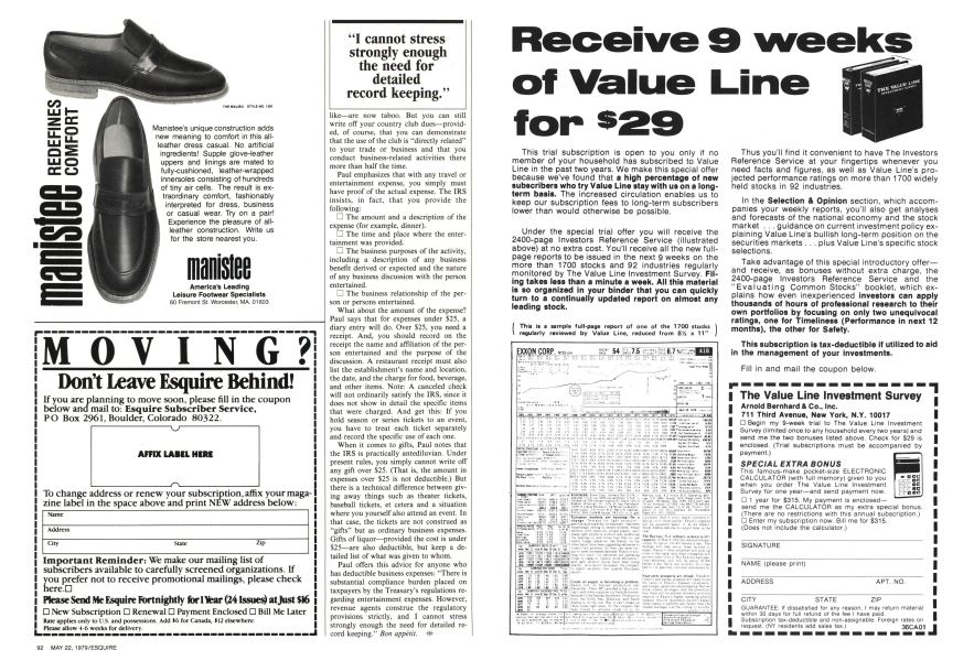 Arnold Bernhard & Co., Inc.: the Value Line Investment Survey | Esquire ...