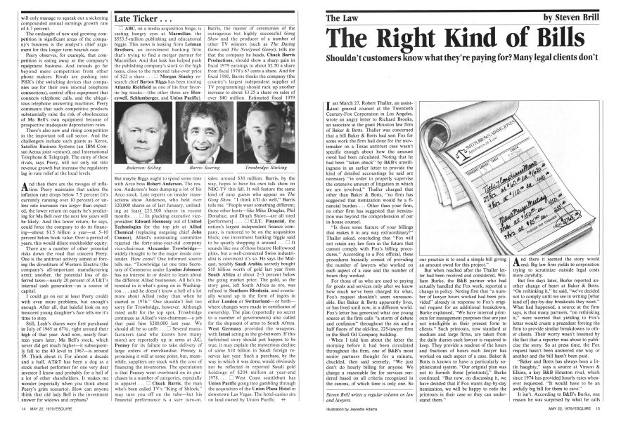 Late Ticker... | Esquire | May 22, 1979