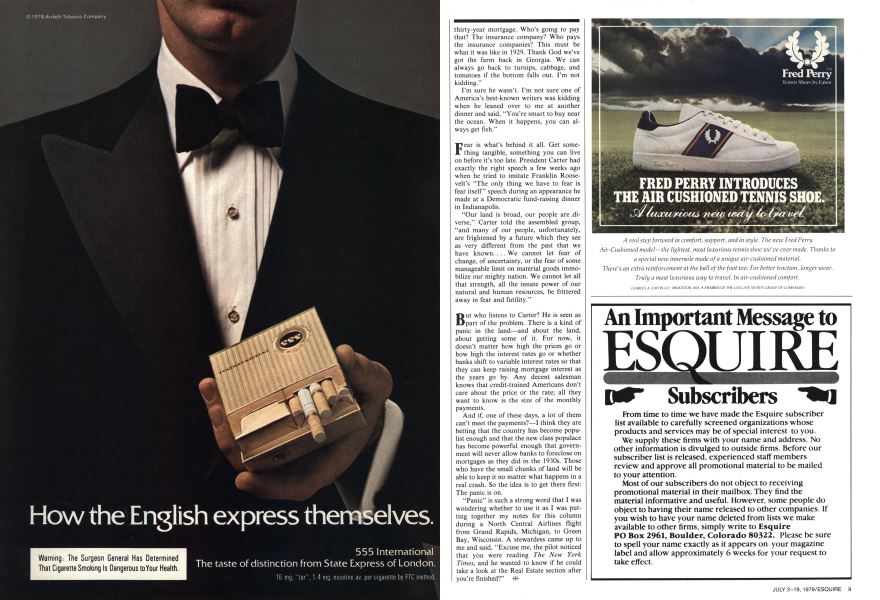Advertisement: Esquire | Esquire | July 3/19, 1979