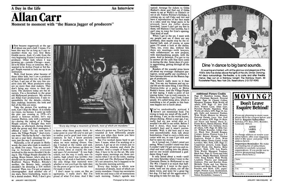 Allan Carr | Esquire | JANUARY 1980