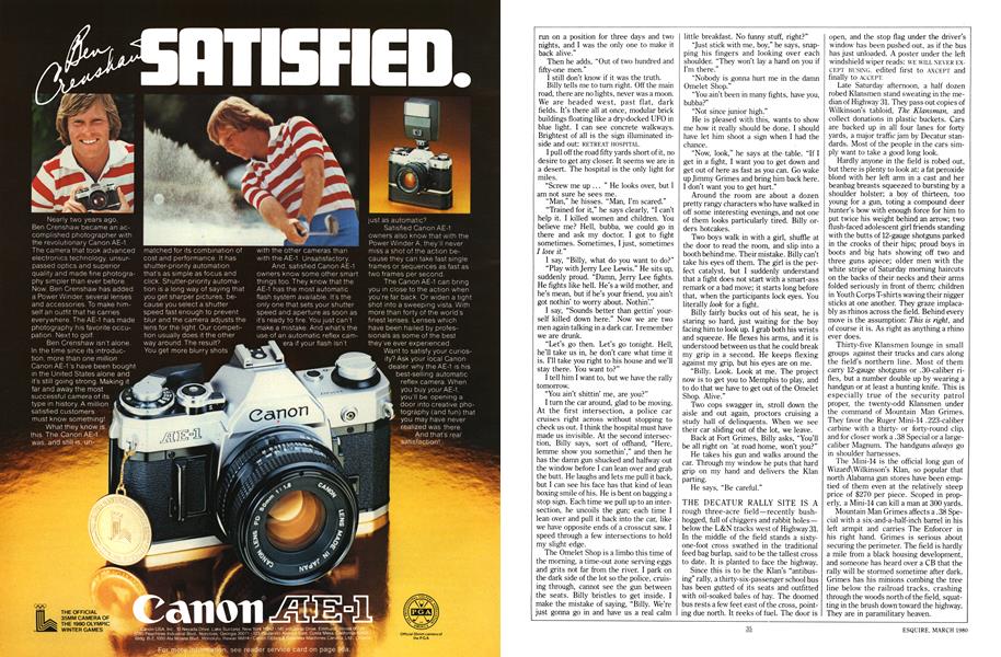 Canon Usa, Inc.: Canon Ae-1 | Esquire | MARCH l980