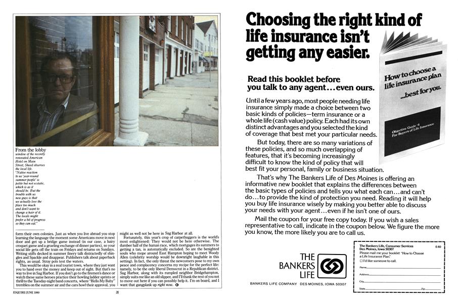 Bankers Life Company | Esquire | JUNE 1980