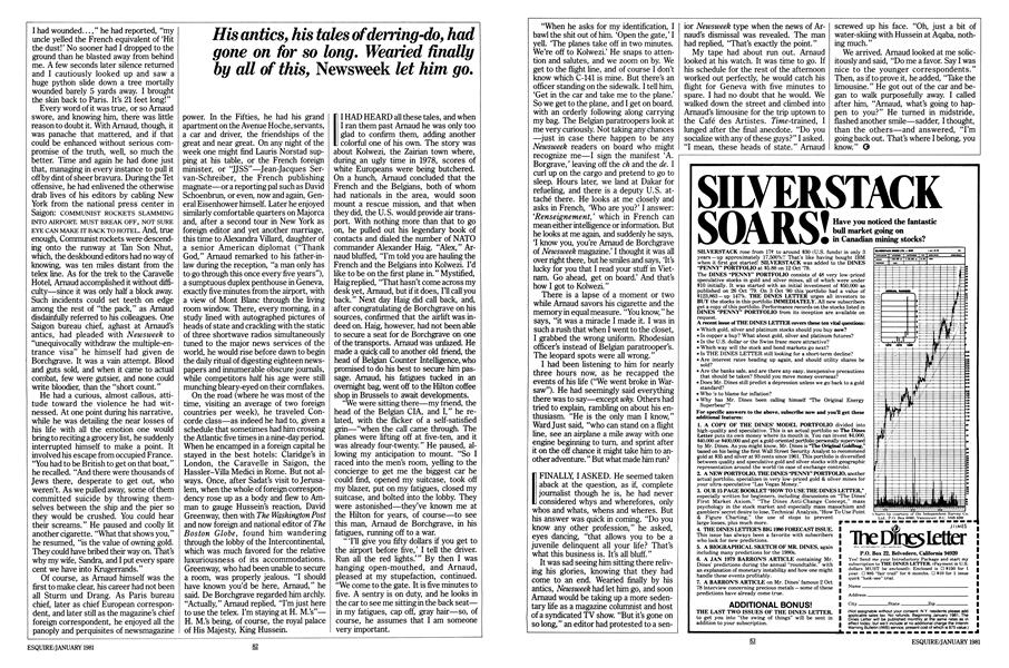 The Dines Letter | Esquire | JANUARY 1981