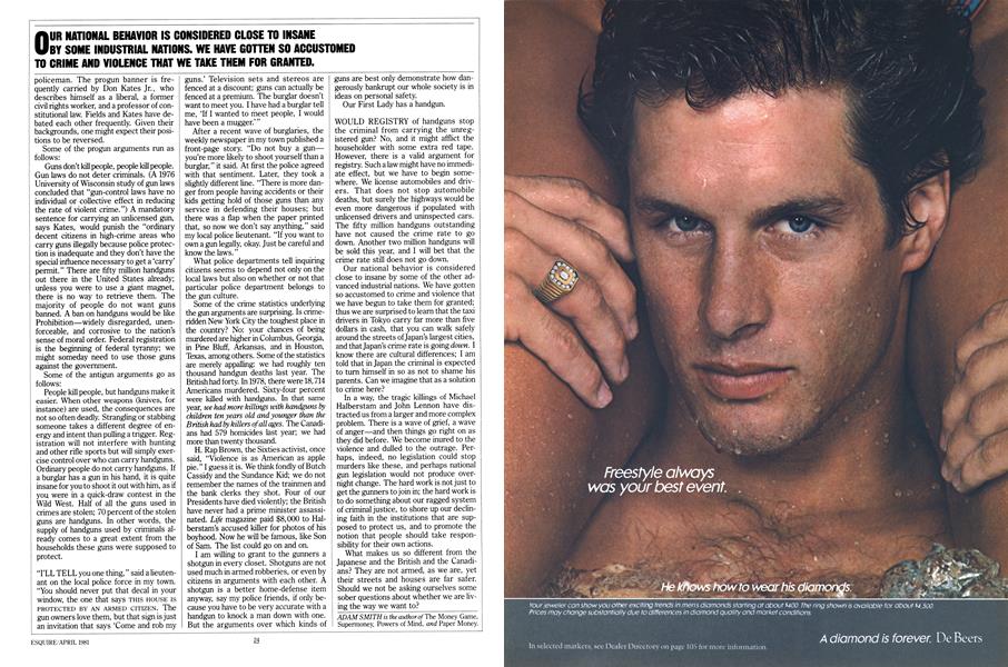 Advertisement | Esquire | APRIL 1981