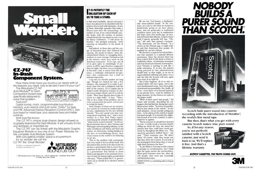 Scotch | Esquire | JUNE 1981