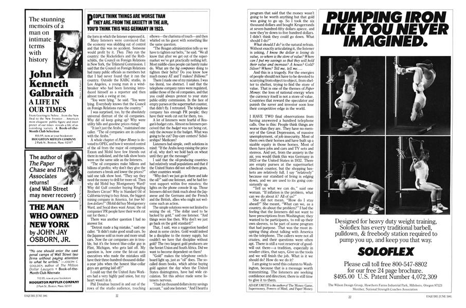 Soloflex | Esquire | JUNE 1981