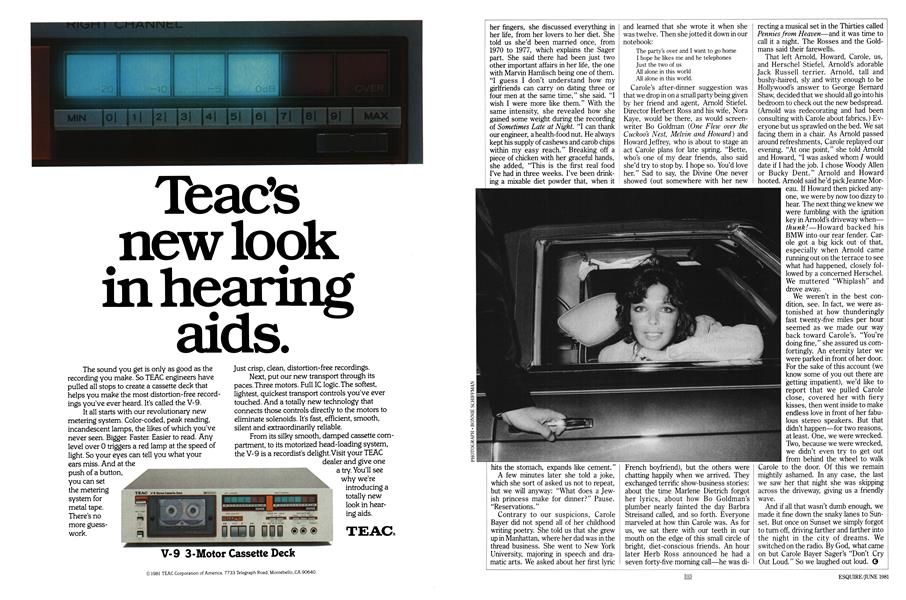 Teac | Esquire | JUNE 1981