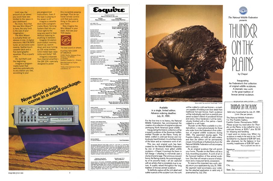 Esquire | Esquire | JULY 1981