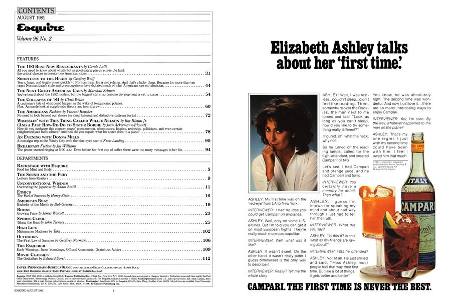 Esquire | Esquire | AUGUST 1981