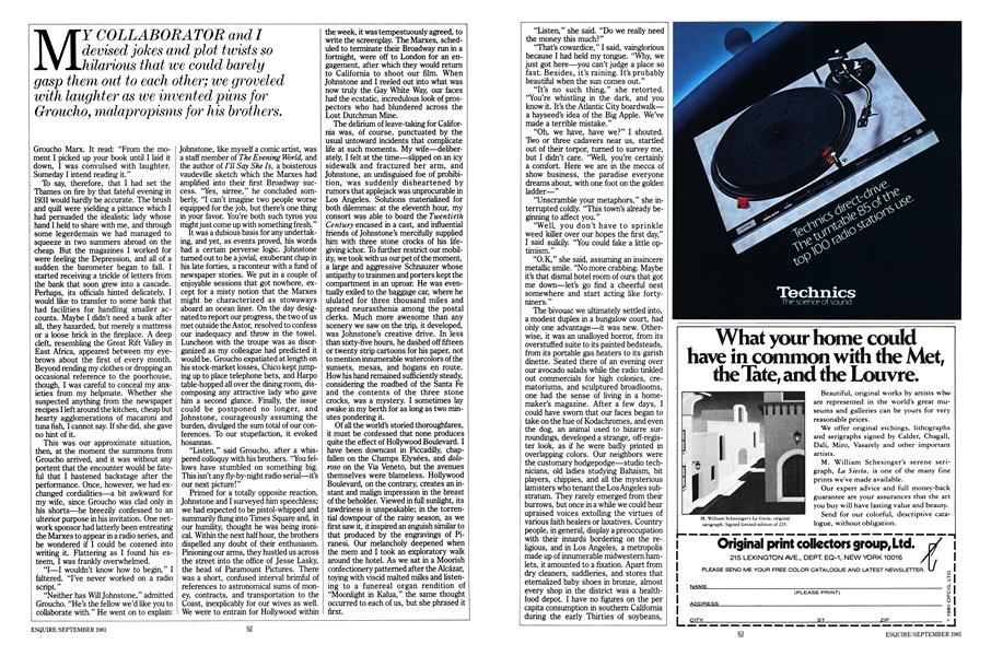 Original Print Collectors Group, Ltd. | Esquire | SEPTEMBER 1981