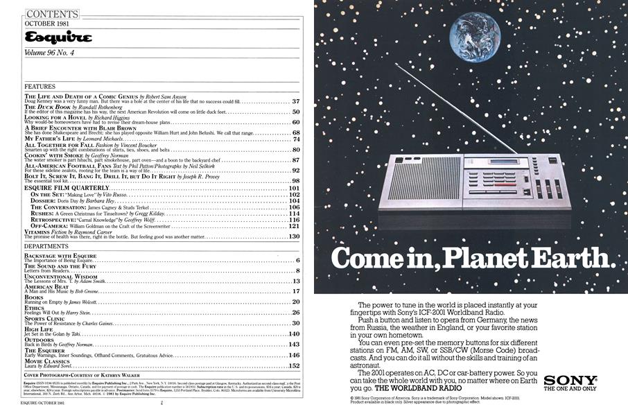 Esquire | Esquire | OCTOBER 1981