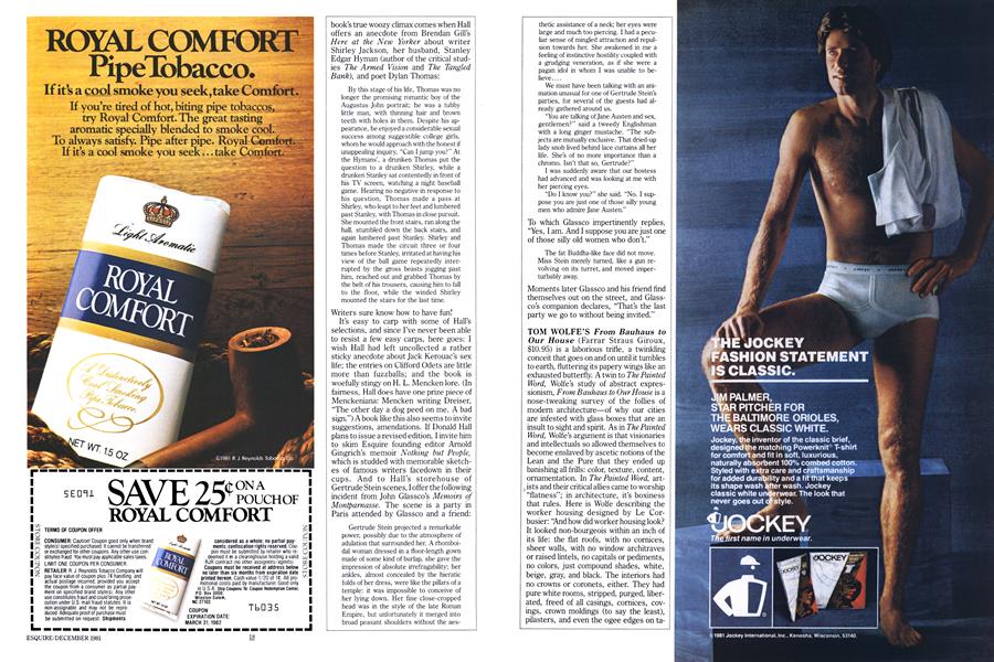 Jockey International, Inc.: Jockey | Esquire | DECEMBER 1981