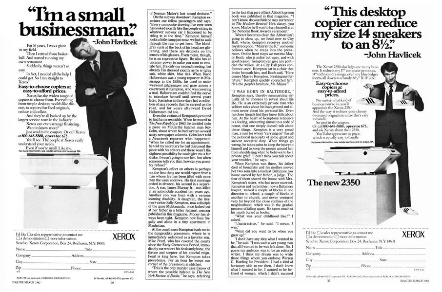 Xerox Corporation | Esquire | MARCH 1982