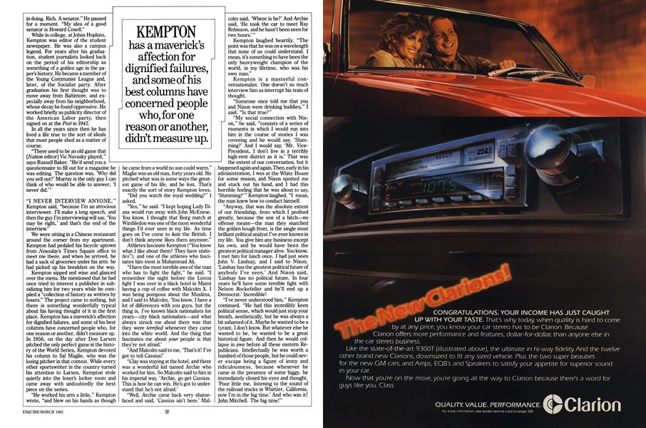 Clarion | Esquire | MARCH 1982