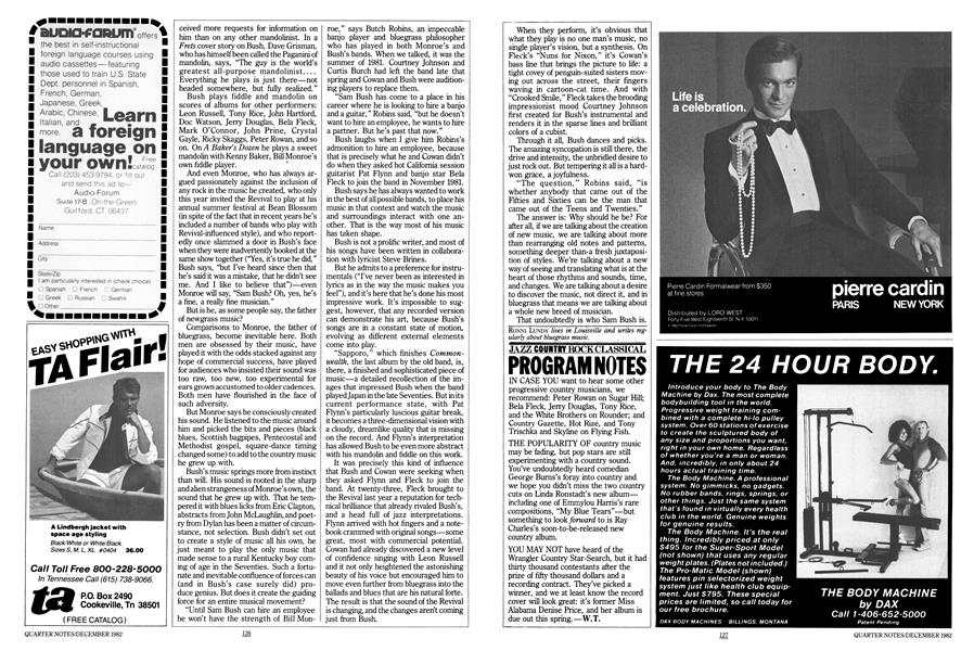 DAX: THE BODY MACHINE | Esquire | DECEMBER 1982