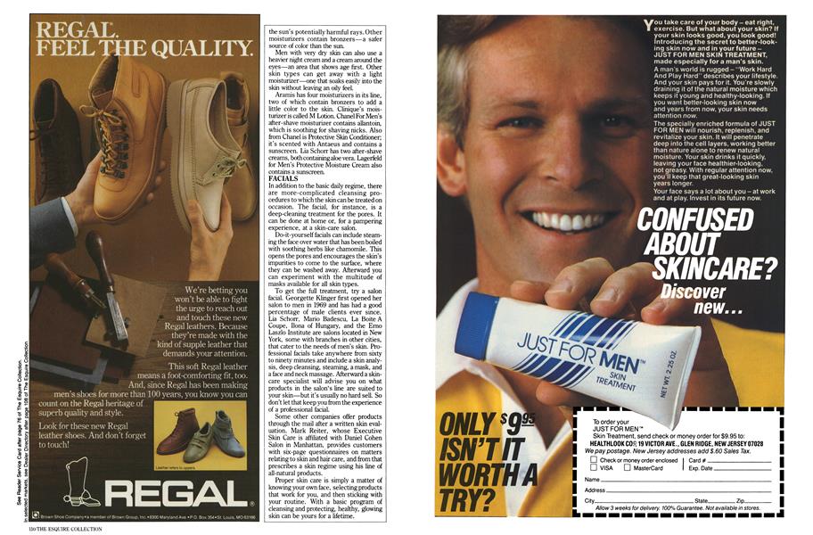 Just for Men | Esquire | SEPTEMBER 1983