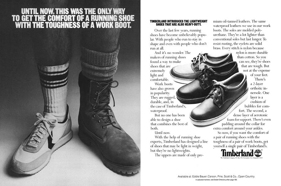 The Timberland Company | Esquire | NOVEMBER 1983