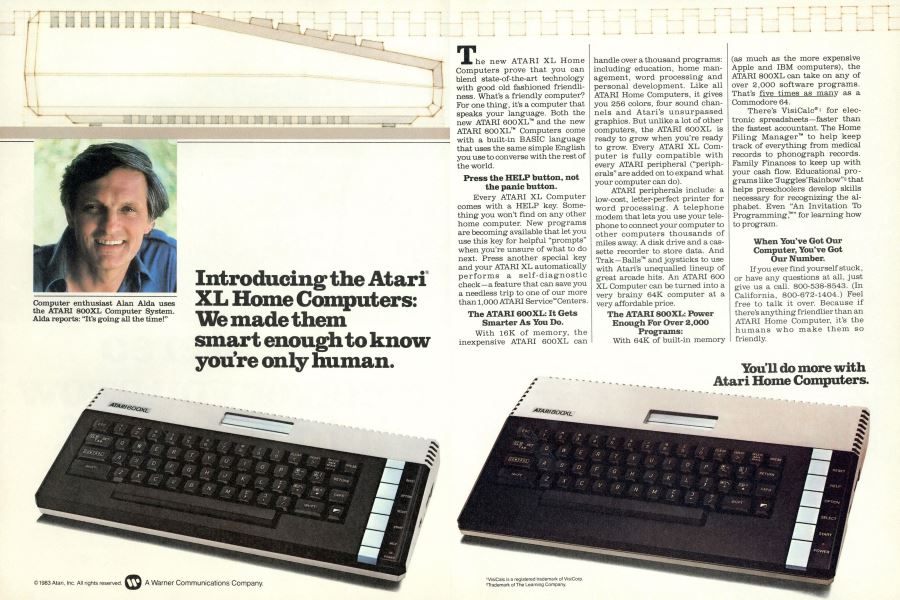 Atari, Inc.: the Atari XL Home Computers | Esquire | DECEMBER 1983