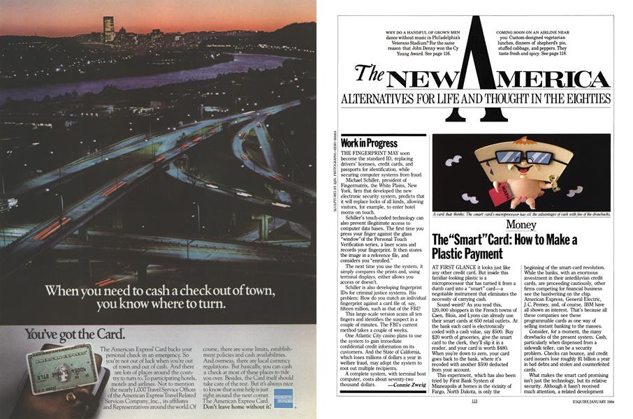 The “Smart” Card: How to Make a Plastic Payment | Esquire | JANUARY 1981