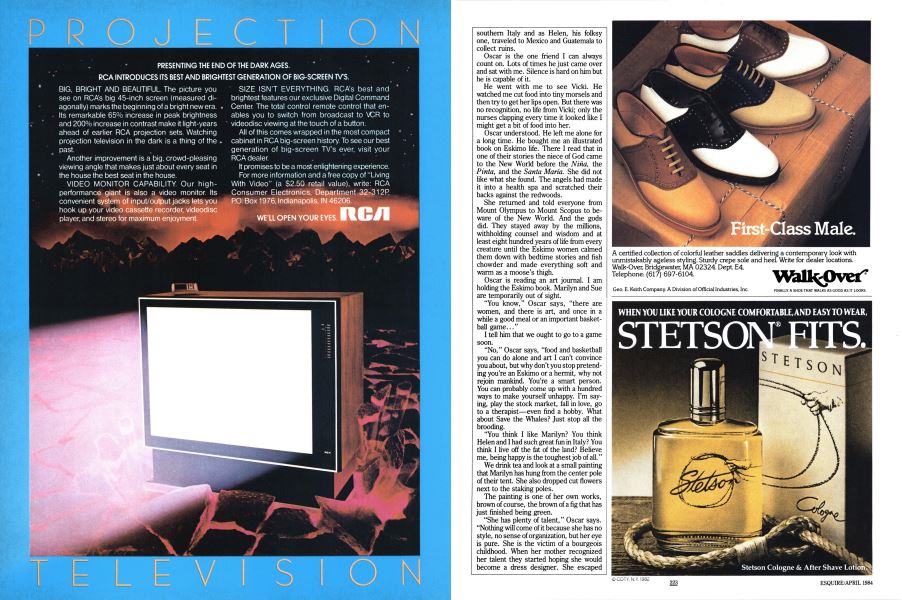 RCA Consumer Electronics: Videodisc Player | Esquire | APRIL 1984