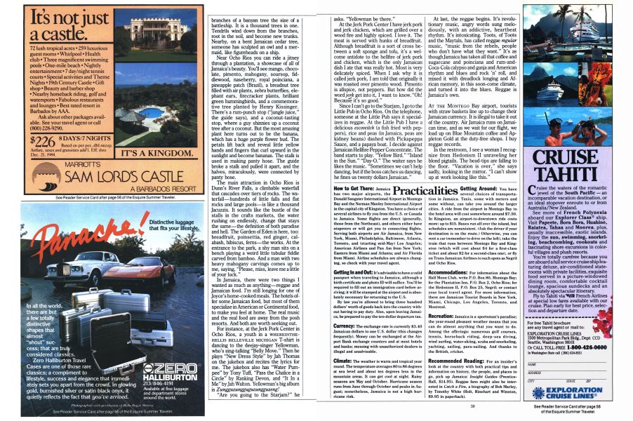 Sam Lord's Castle | Esquire | APRIL 1984