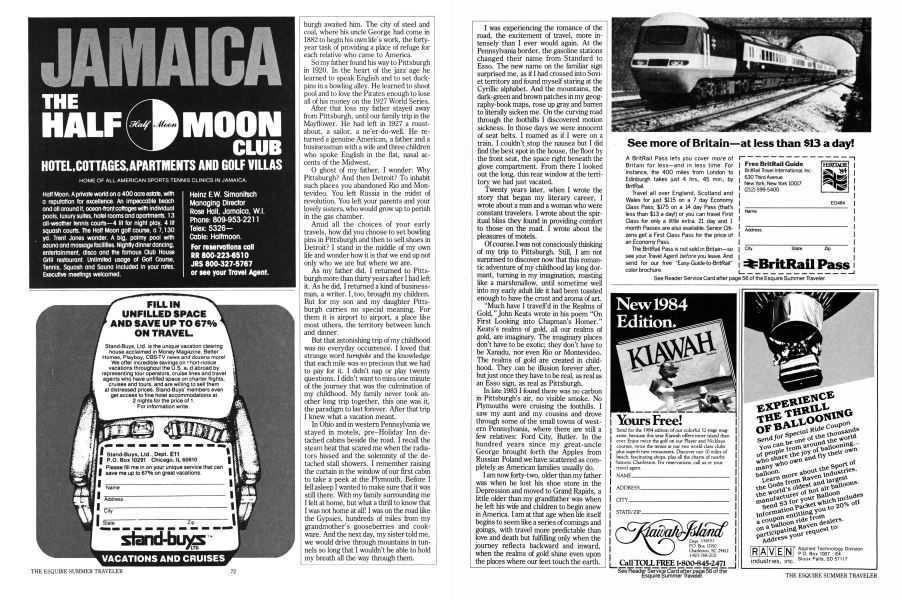 The Half Moon Club | Esquire | APRIL 1984