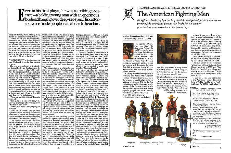 The American Fighting Men | Esquire | OCTOBER 1984