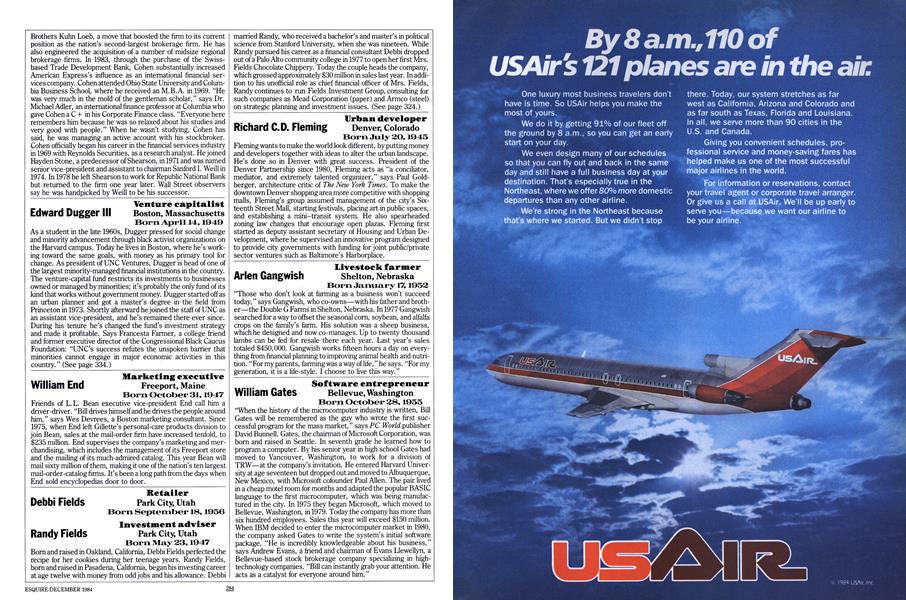 Usair, Inc. | Esquire | DECEMBER 1984