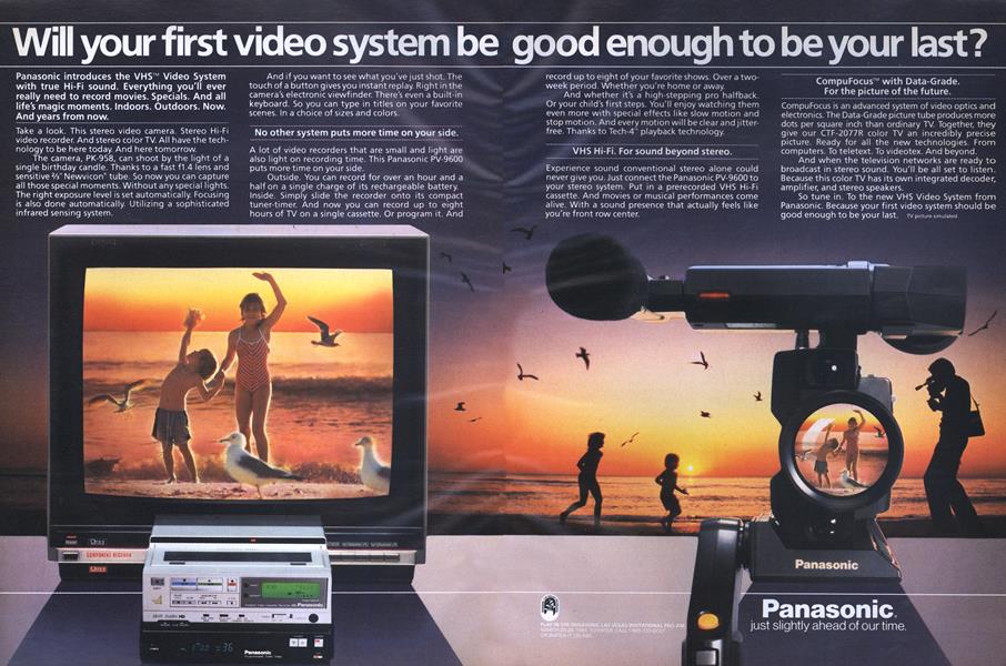 Panasonic | Esquire | DECEMBER 1984