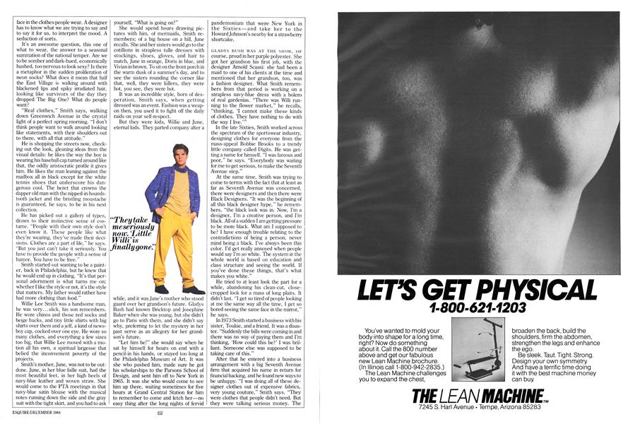 The Lean Machine | Esquire | DECEMBER 1984