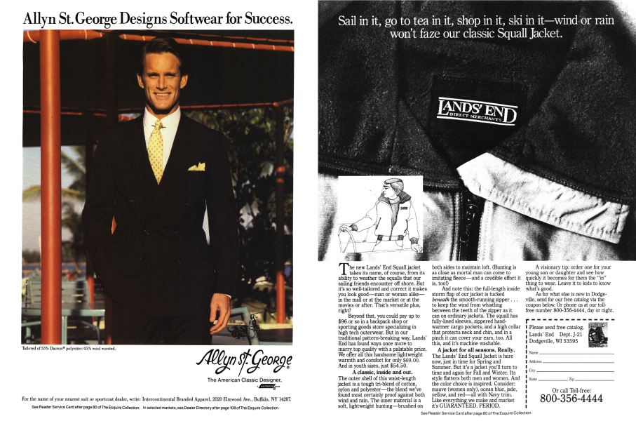 Allyn St. George | Esquire | MARCH 1985