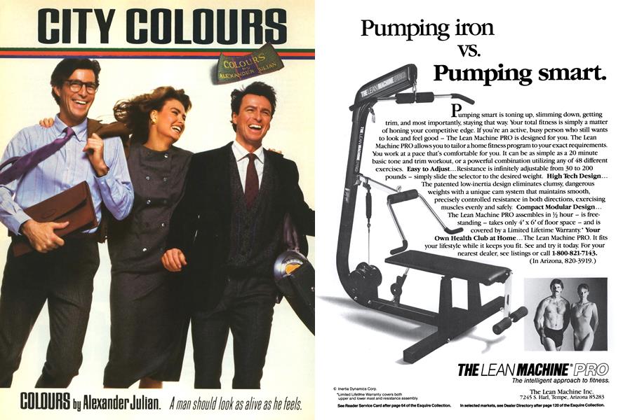 Inertia Dynamics Corp.: the Lean Machine Pro | Esquire | SEPTEMBER 1985
