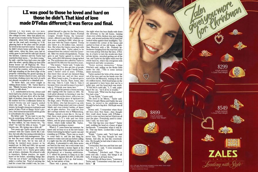 ZALES JEWELERS | Esquire | DECEMBER 1985