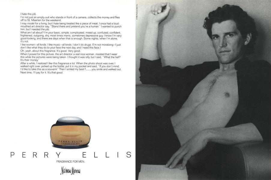 PERRY ELLIS | Esquire | JUNE 1986