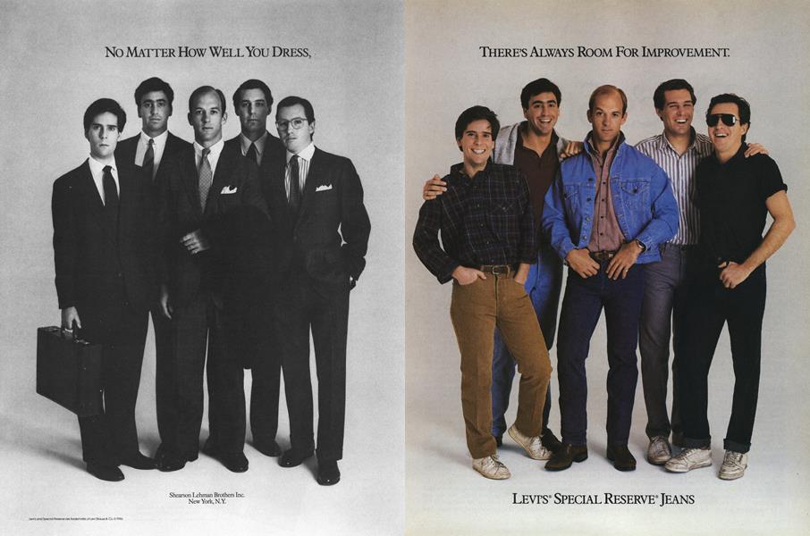 Levi's Special Reserve Jeans, Shearson Lehman Brothers Inc. | Esquire ...