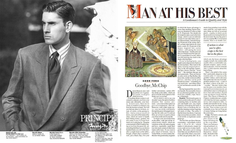 Goodbye, Mr. Chip | Esquire | JANUARY 1988