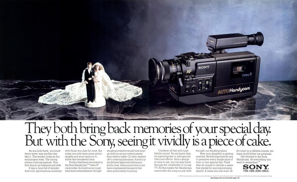 Sony Corporation of America | Esquire | FEBRUARY 1988