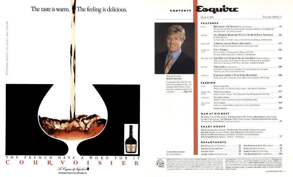 CONTENTS | Esquire | MARCH 1988